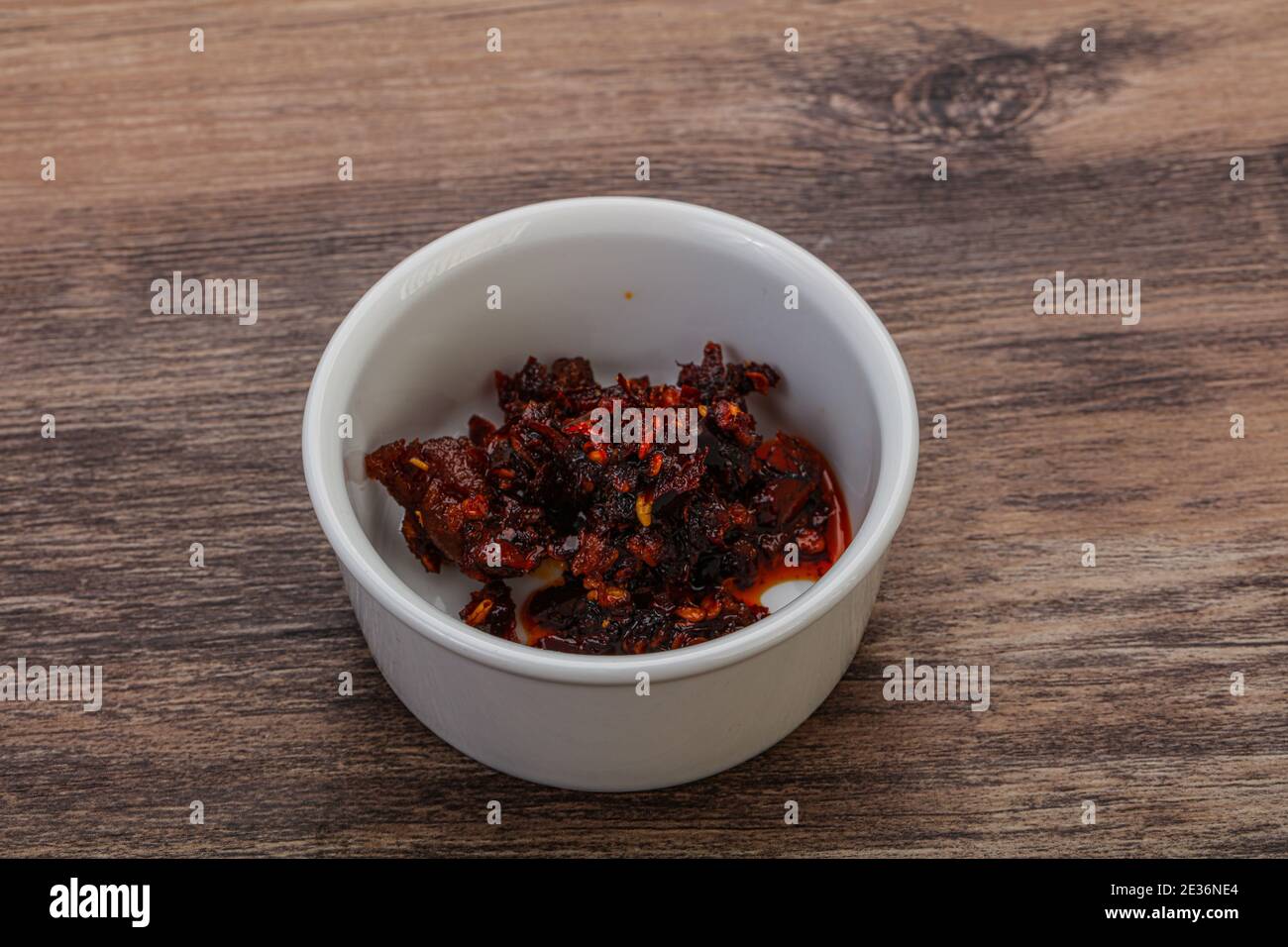 Vietnamese Fried chili pepper sauce with oil Stock Photo - Alamy
