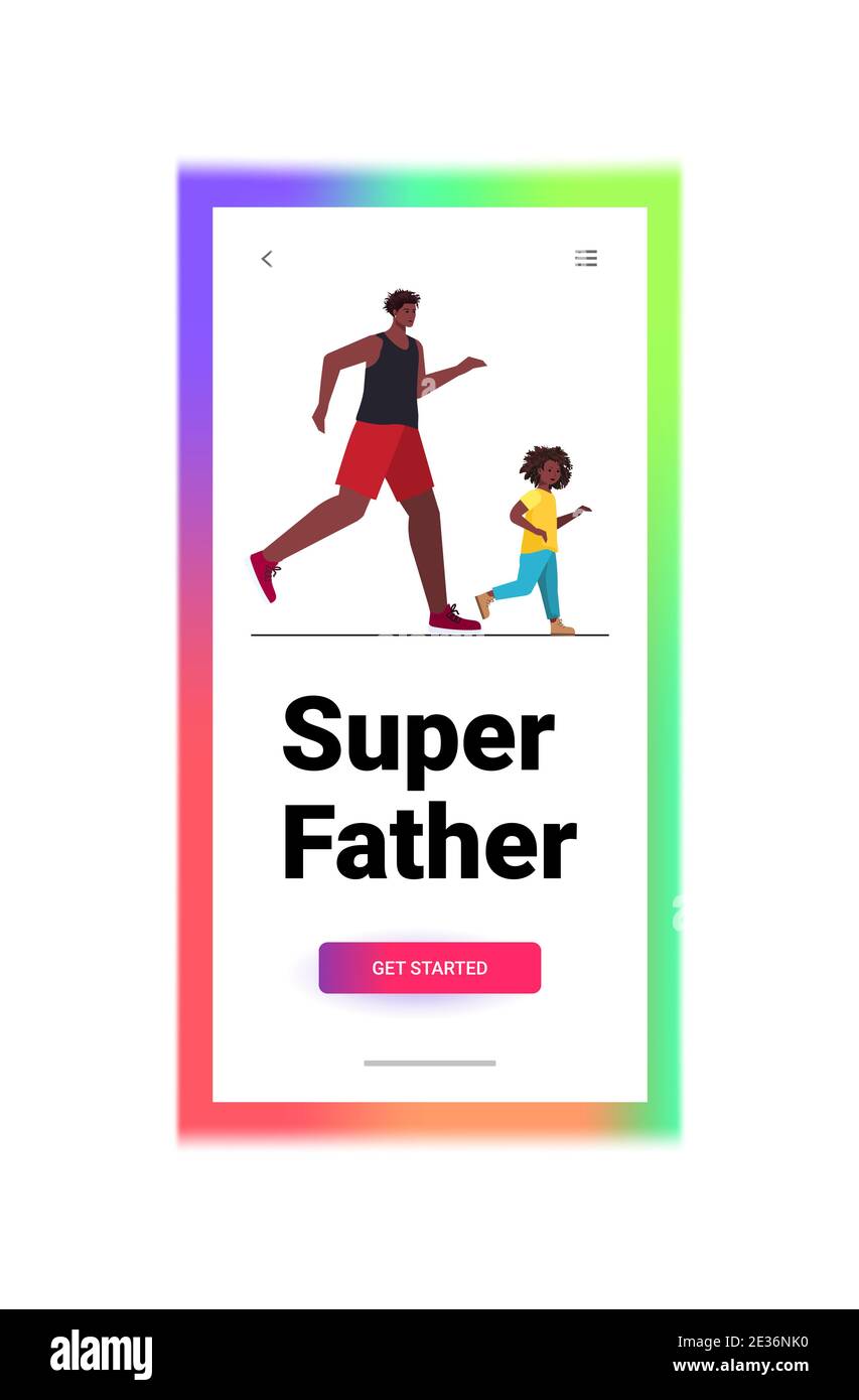 Run daddy Stock Vector Images - Alamy