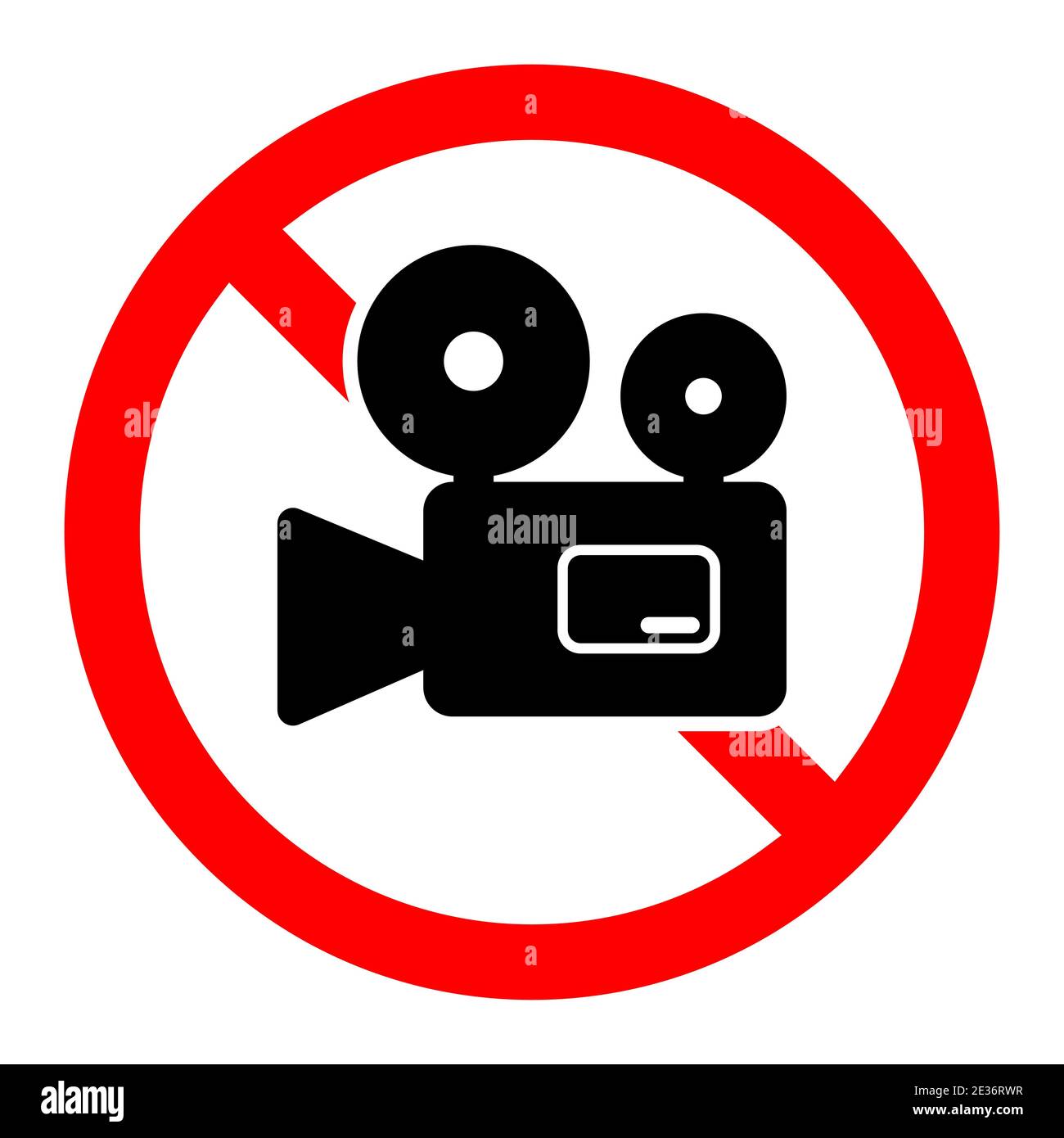 Filming prohibited hi-res stock photography and images - Alamy
