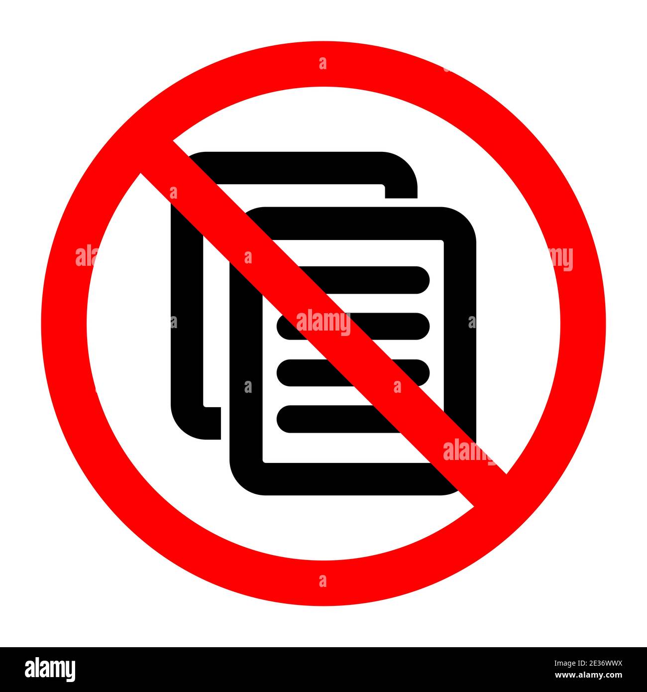 Navigation ban Stock Vector Images - Alamy