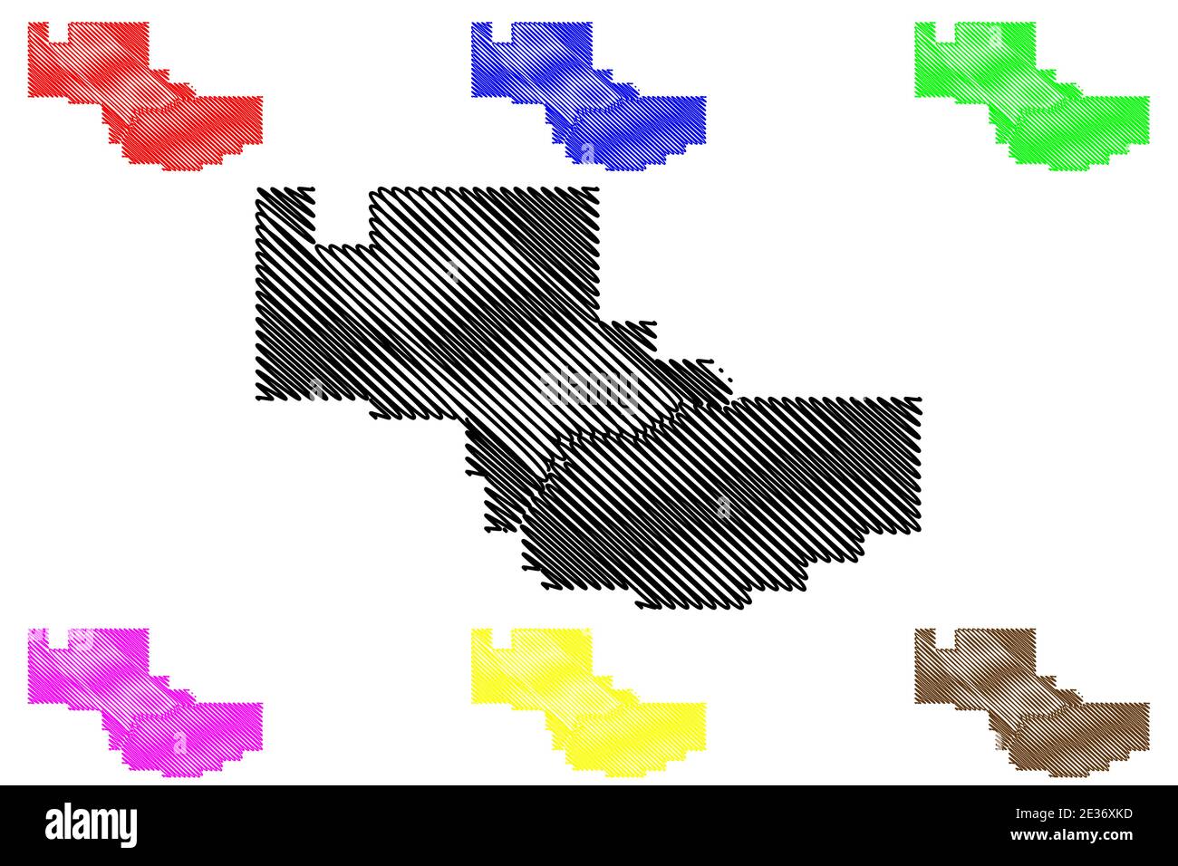 Prairie County, Montana (U.S. county, United States of America, USA, U ...