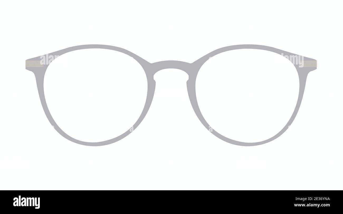 Vector Isolated Illustration of Glasses Frame Stock Vector Image & Art ...