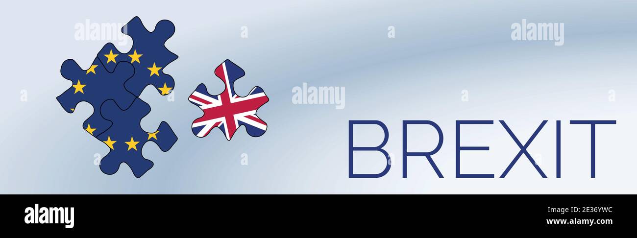 British exit from the European Union brexit - Vector illustration Stock ...