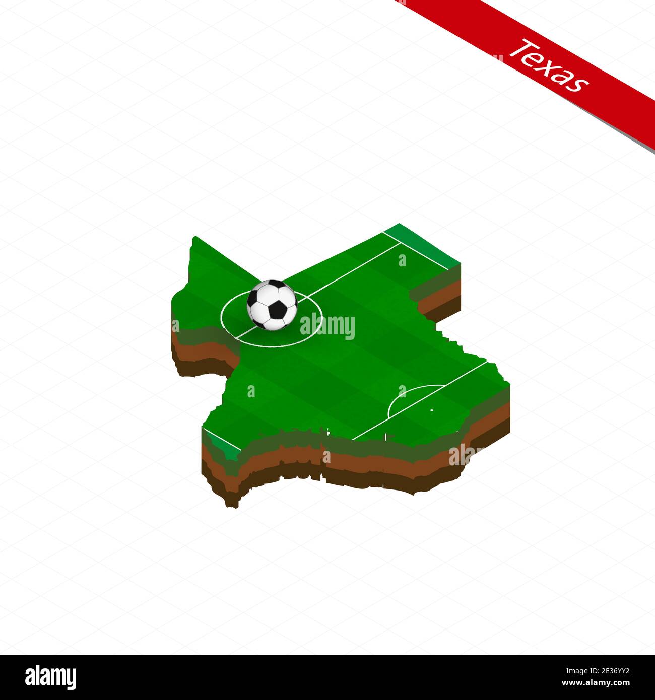Texas soccer field Stock Vector Images - Alamy