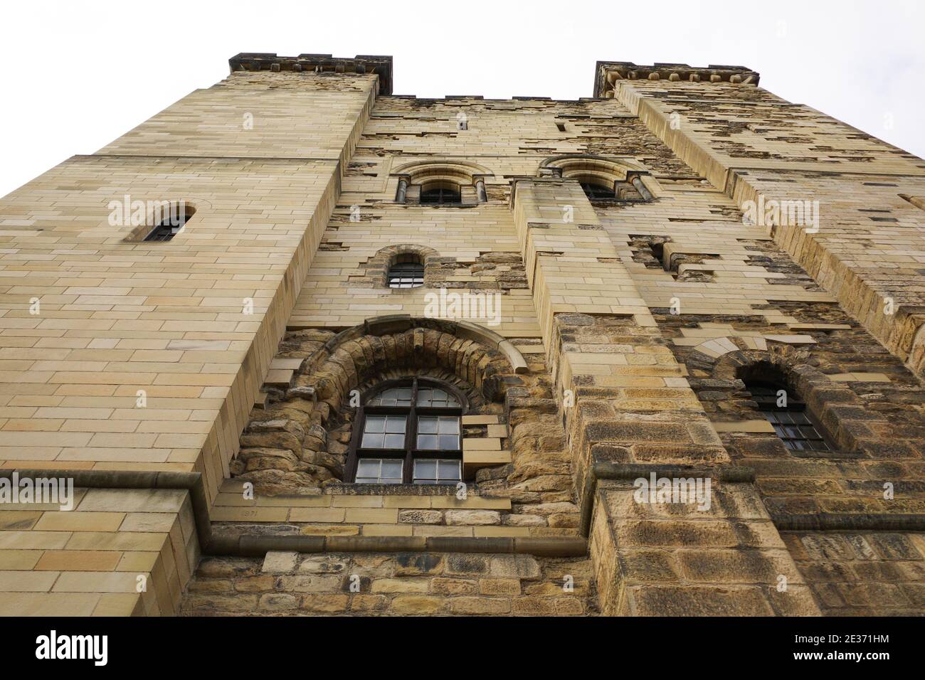 Newcastle upon Tyne UK: 2nd Aug 2020: Newcastle Castle exterior Stock ...