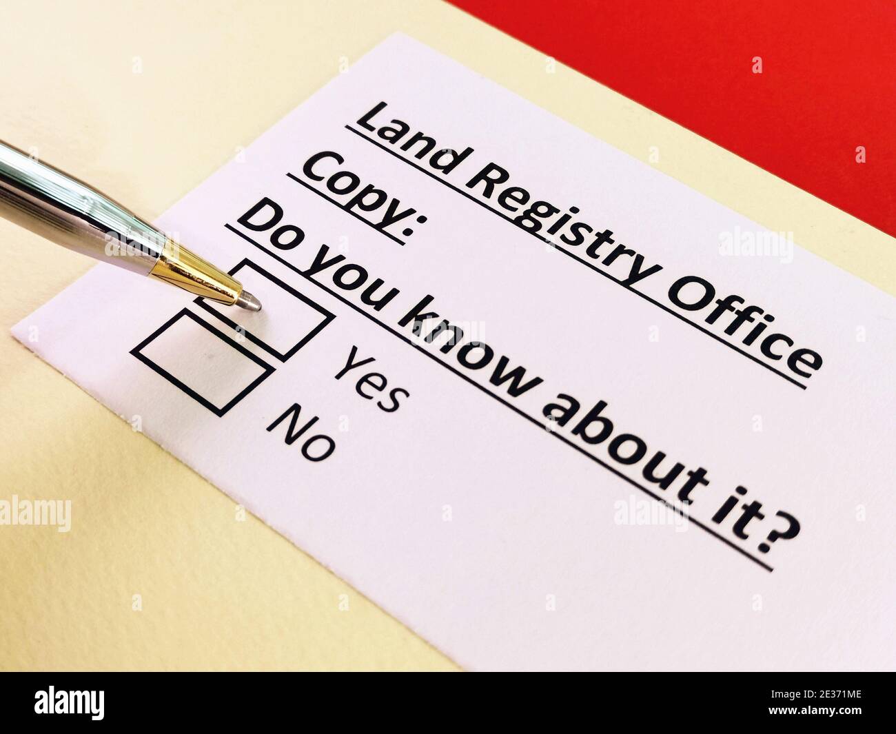 Land registry office hi-res stock photography and images - Alamy