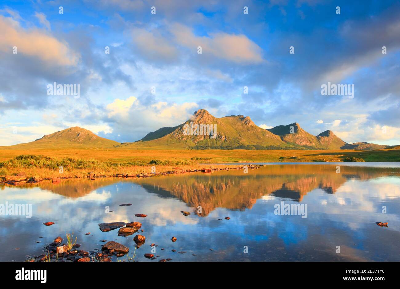 Sutherland scottish mountains hi-res stock photography and images - Alamy