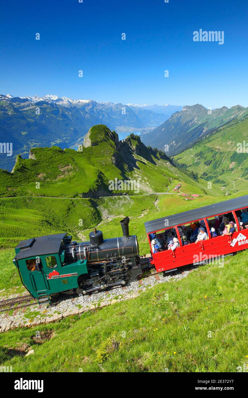 Steam train brienzer rothorn hi-res stock photography and images - Alamy