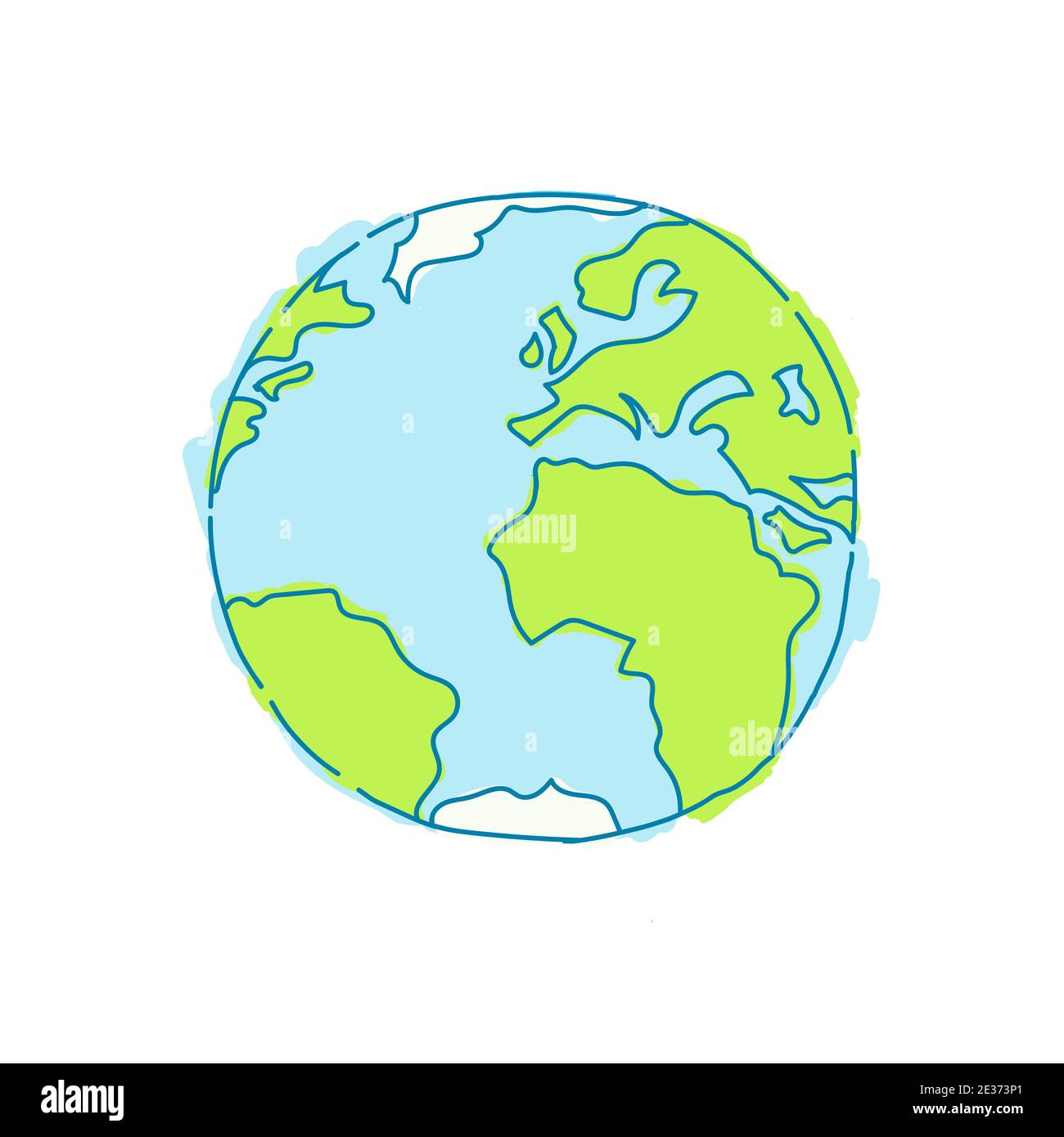 Sketch map of world High Resolution Stock Photography and Images - Alamy