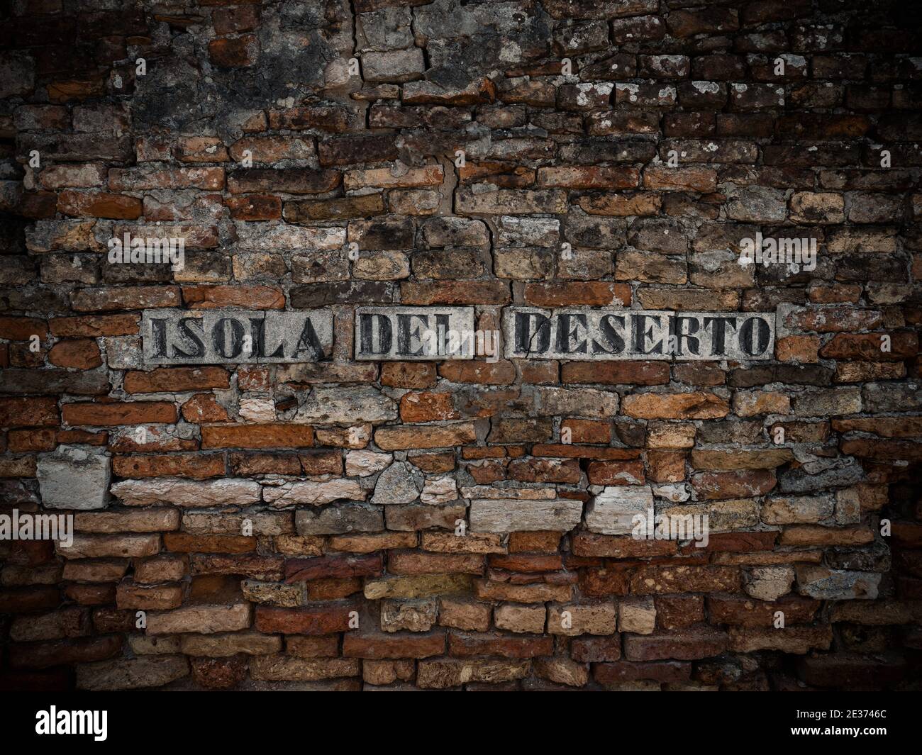 Mediterranean rustic old historic brick stone wall decoration welcome ...