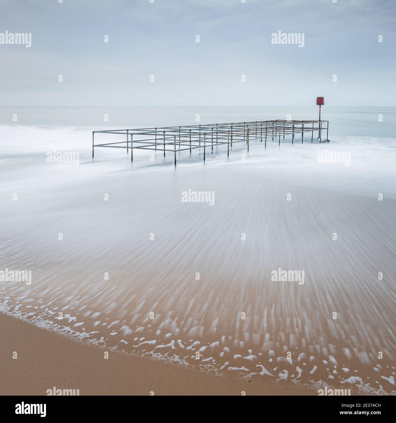 Groynes bournemouth hi-res stock photography and images - Alamy