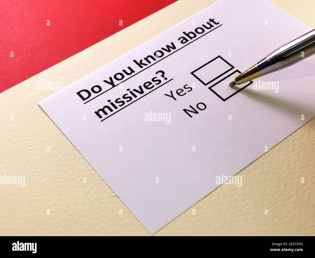 Missives hi-res stock photography and images - Alamy