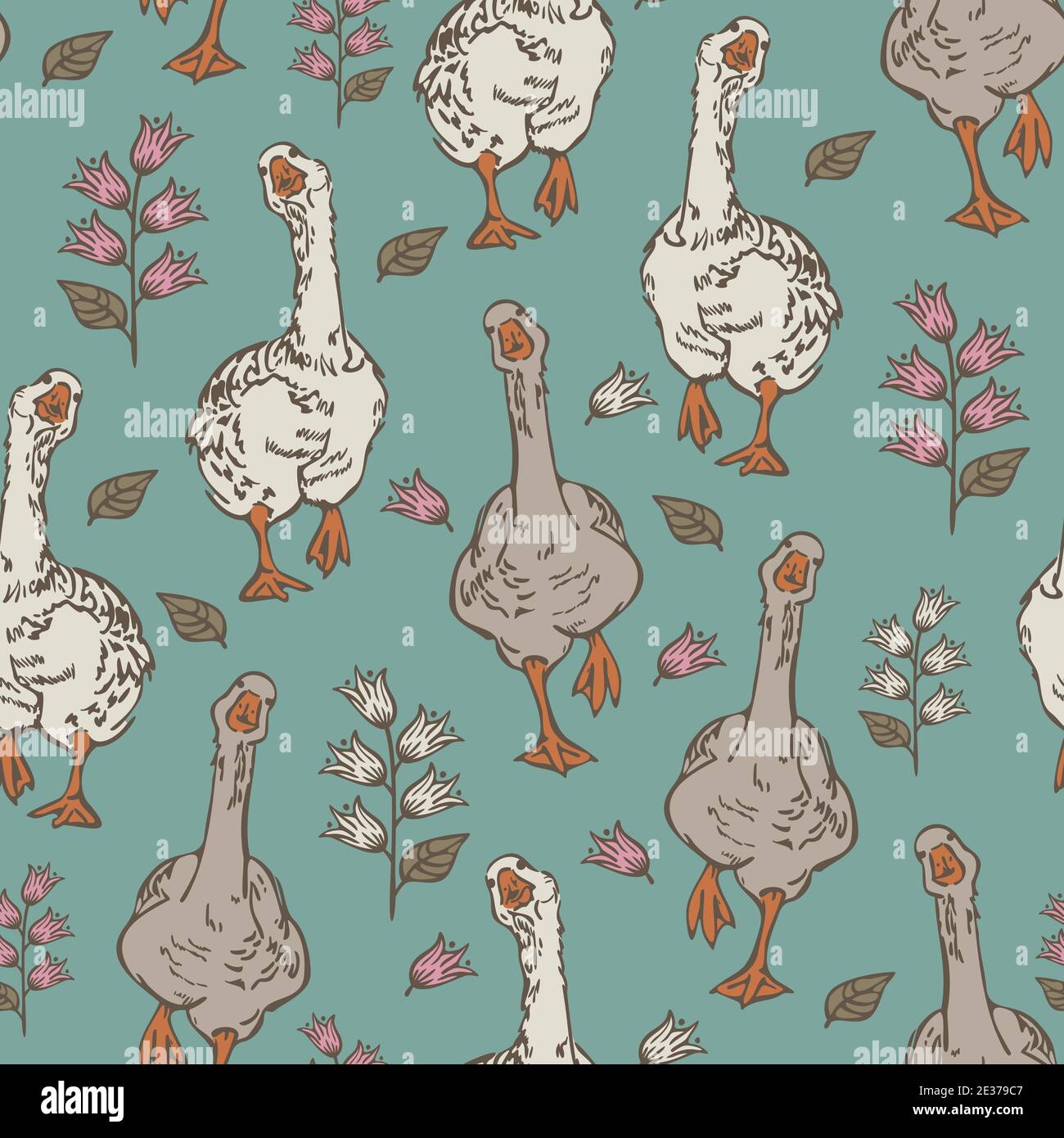 Dancing goose Stock Vector Images - Alamy