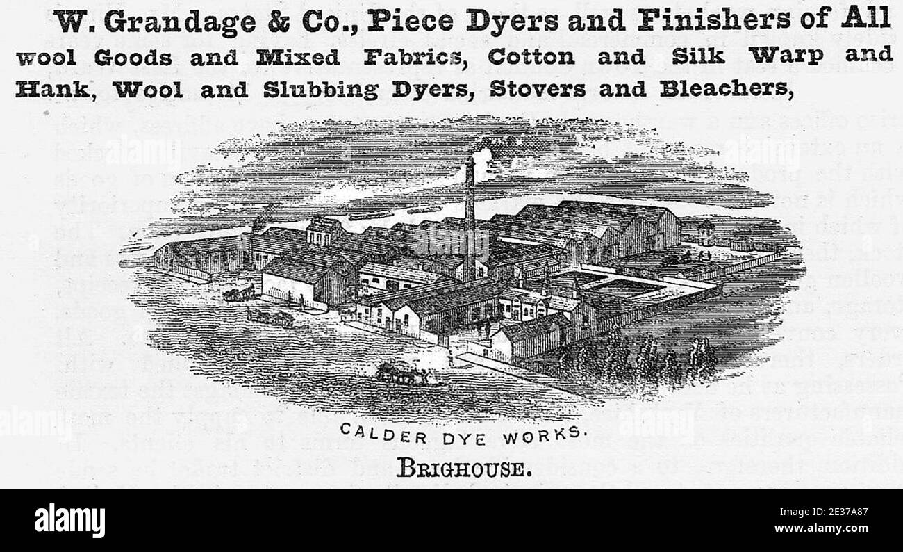 W. Grandage and company, piece dyers and finishers, wool goods. mixed ...