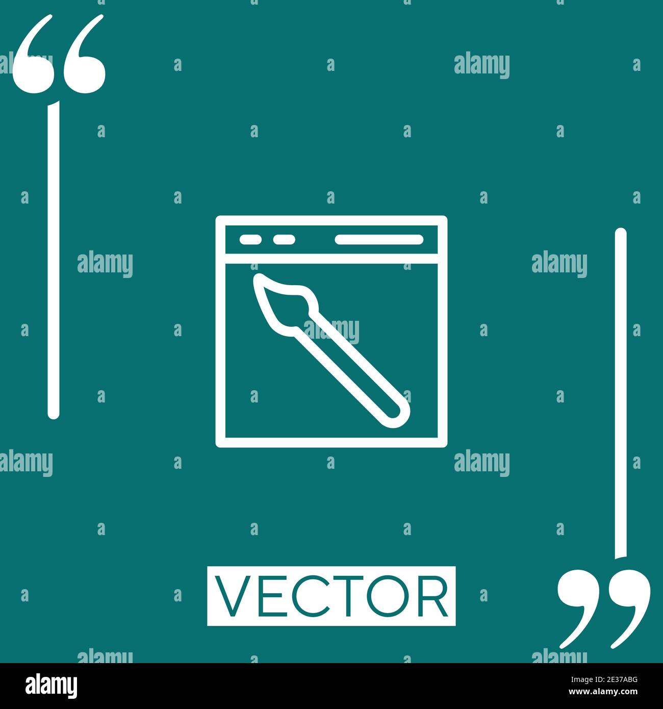 browser vector icon Stock Vector Image & Art - Alamy