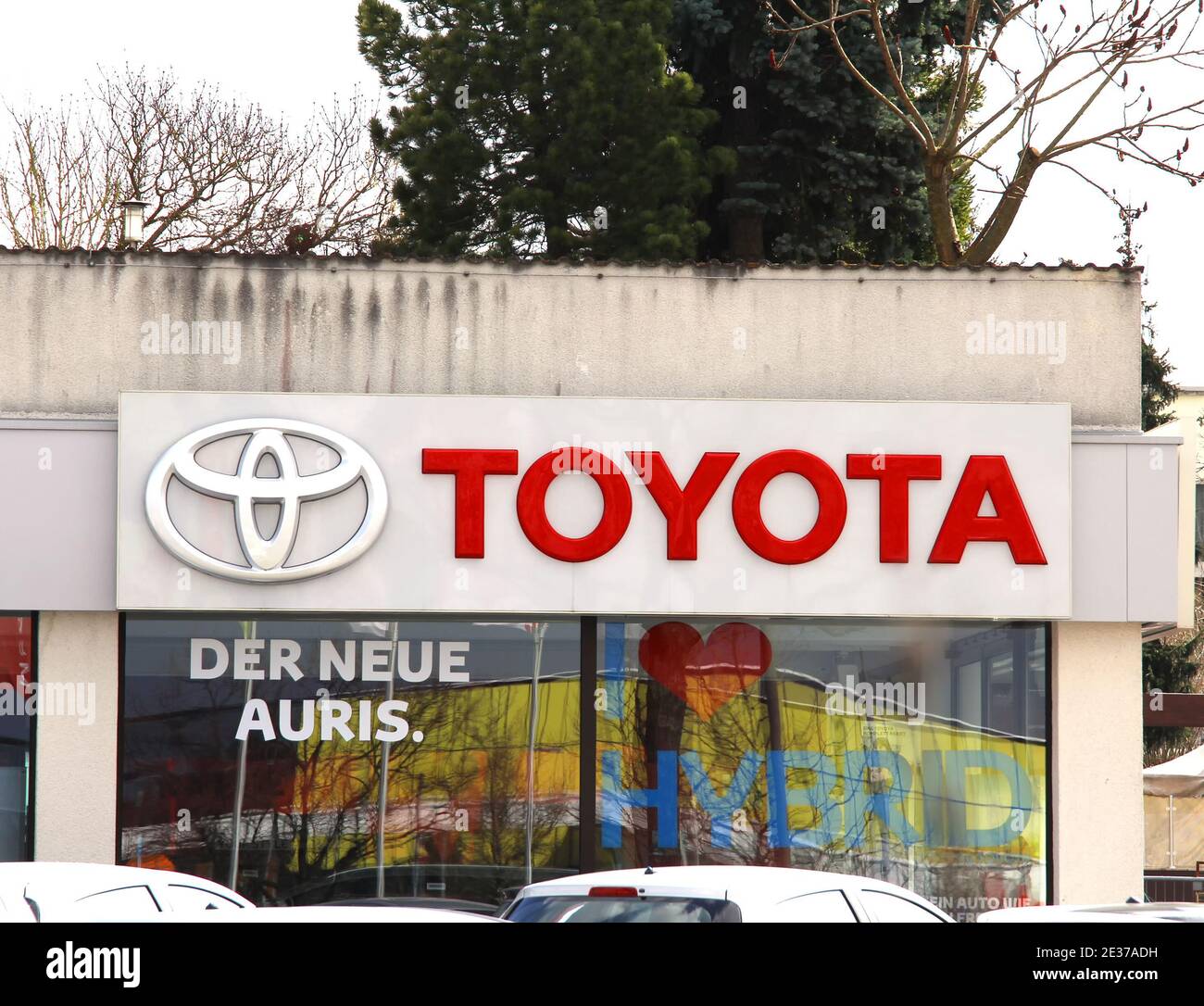 Nurnberg, GERMANY : Toyota dealership store. Toyota is the world's ...
