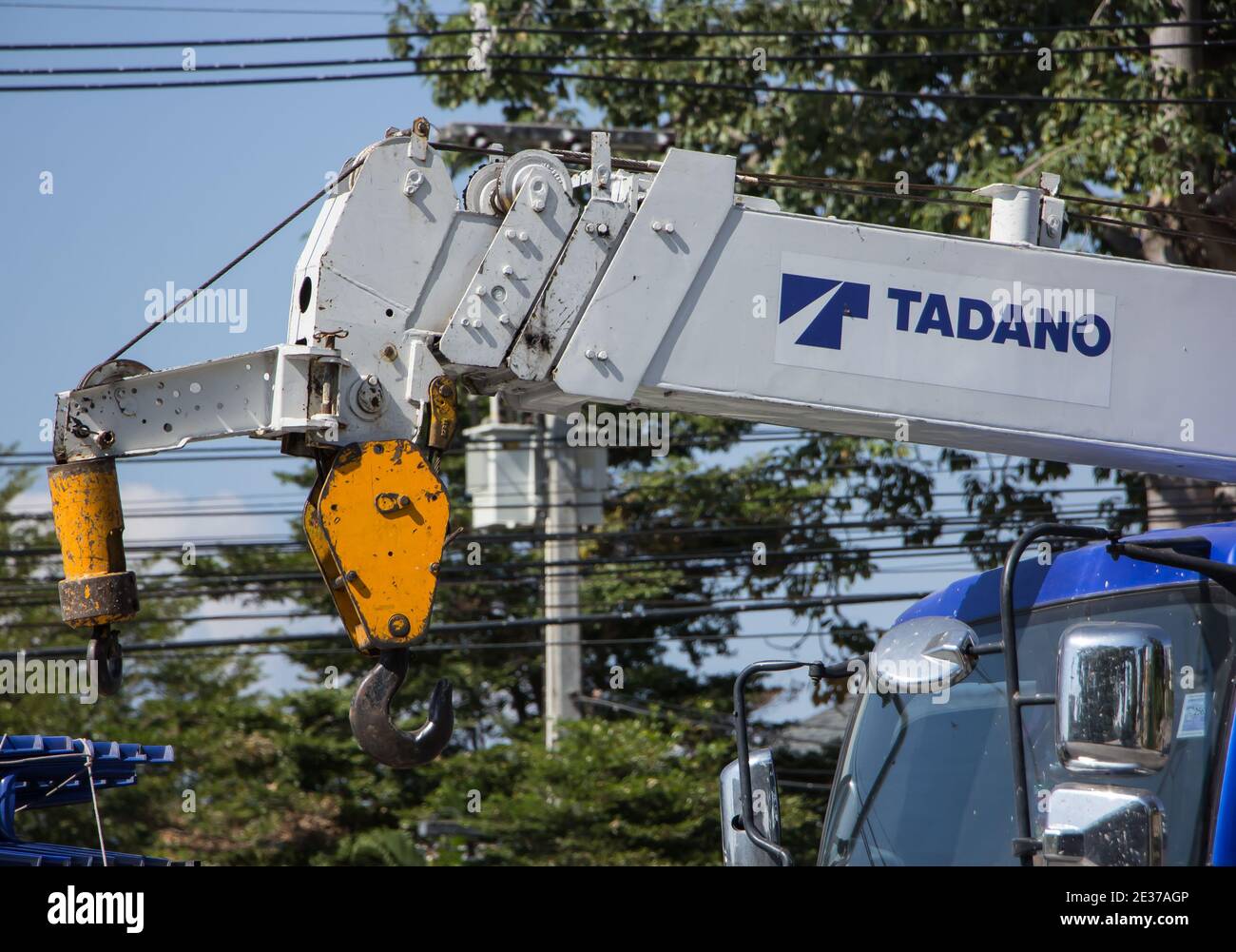 Tadano crane hi-res stock photography and images - Alamy