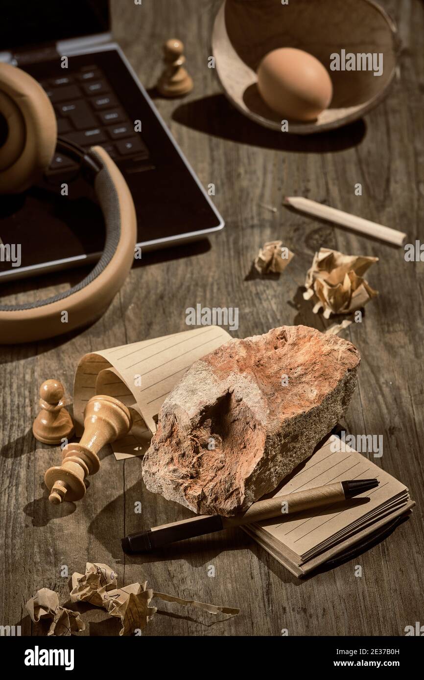 Writer block concept still hi-res stock photography and images - Alamy