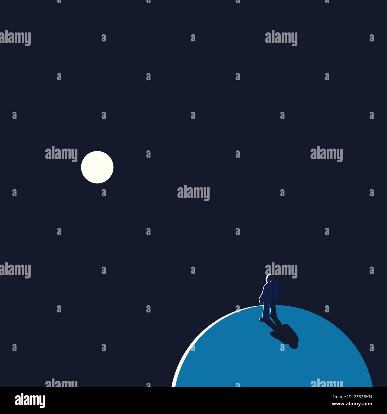 Looking the sky Stock Vector Images - Alamy