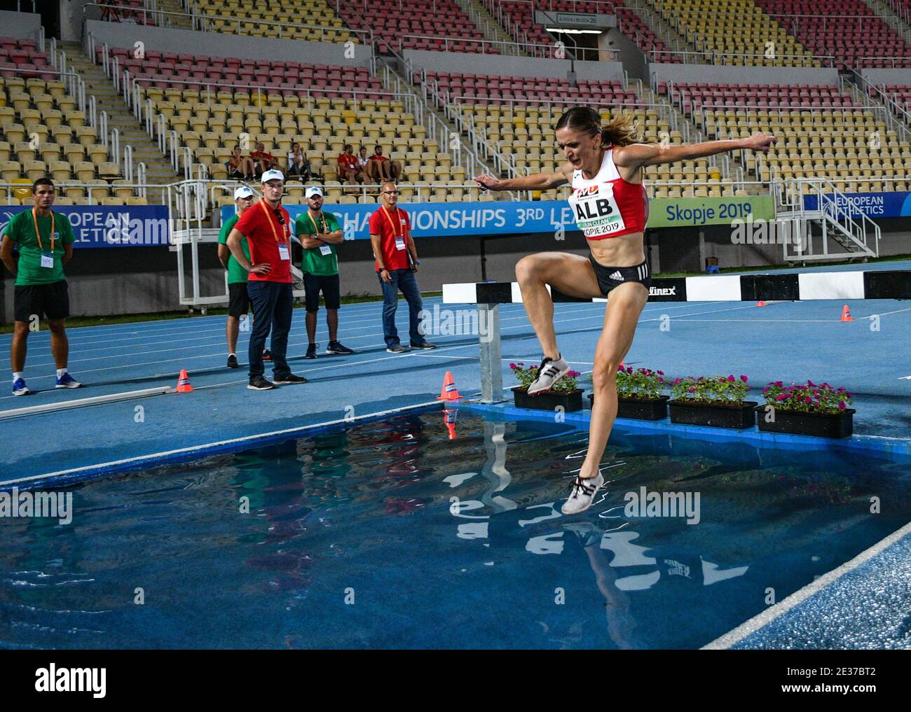 Skopje, Macedonia - August, 10-11, 2019 European Athletics Team ...