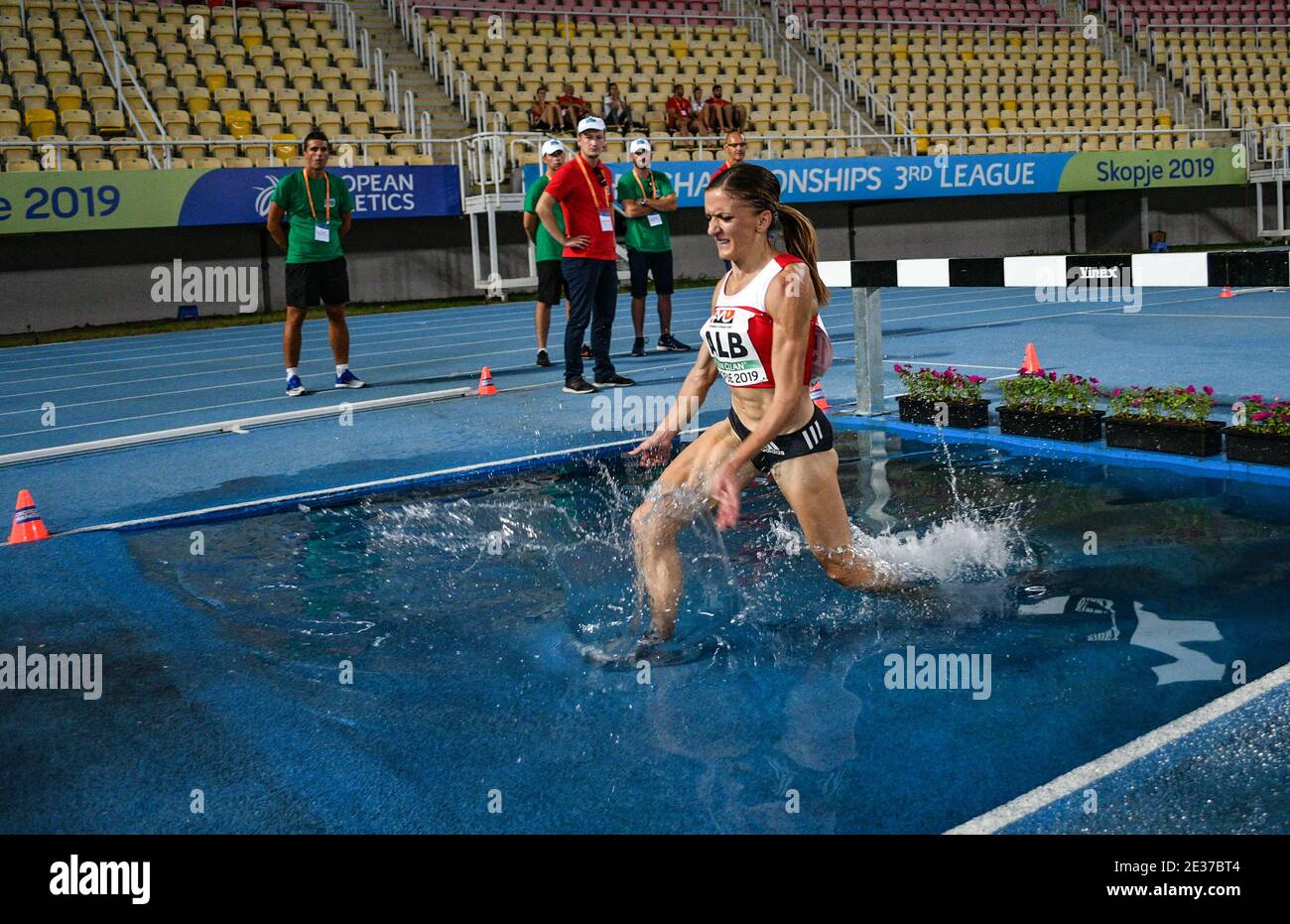 Skopje, Macedonia - August, 10-11, 2019 European Athletics Team ...