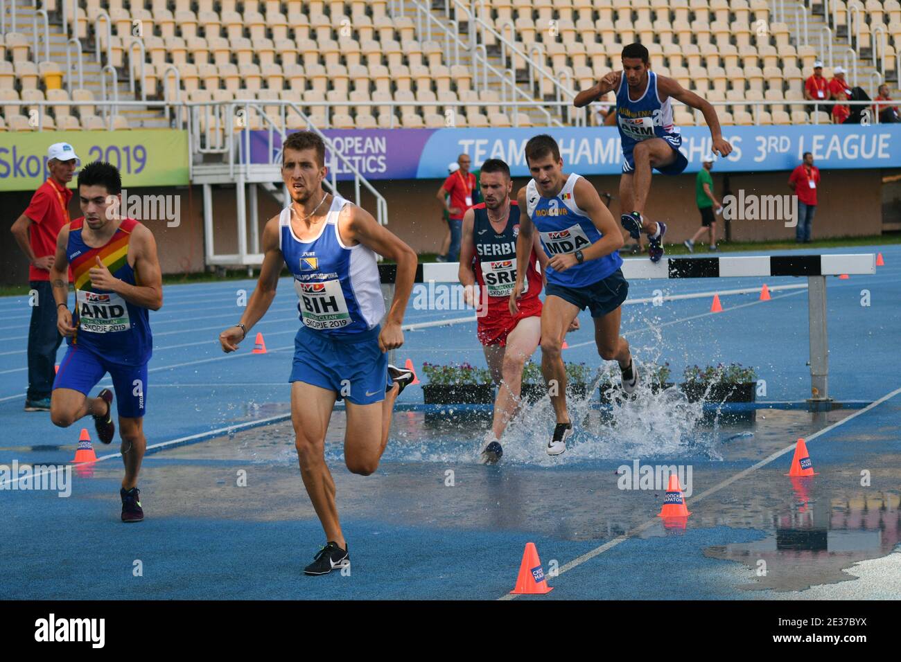 Skopje, Macedonia - August, 10-11, 2019 European Athletics Team Championships - Third League ...