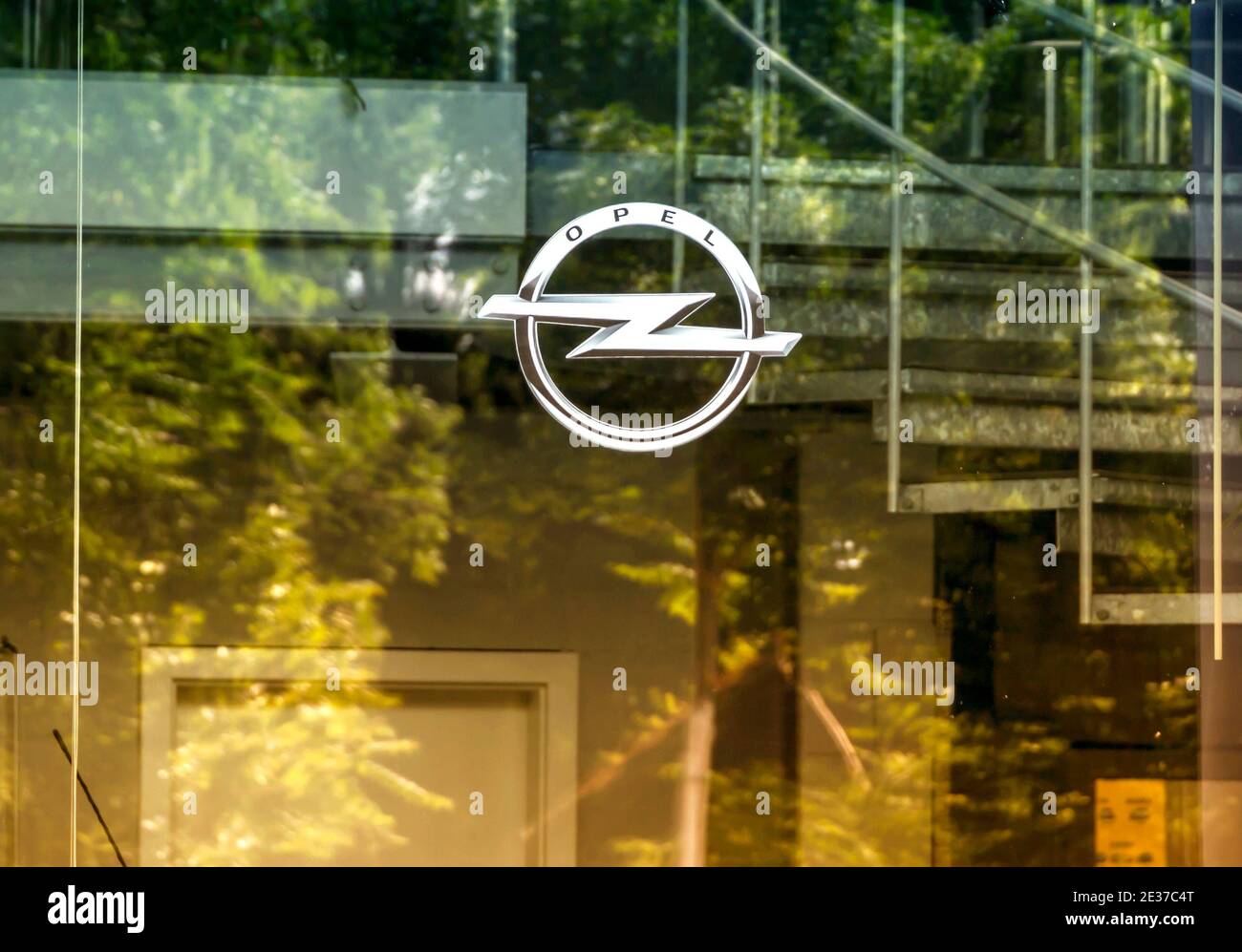 Nurnberg, Germany: Opel dealer. Opel is a German automobile ...