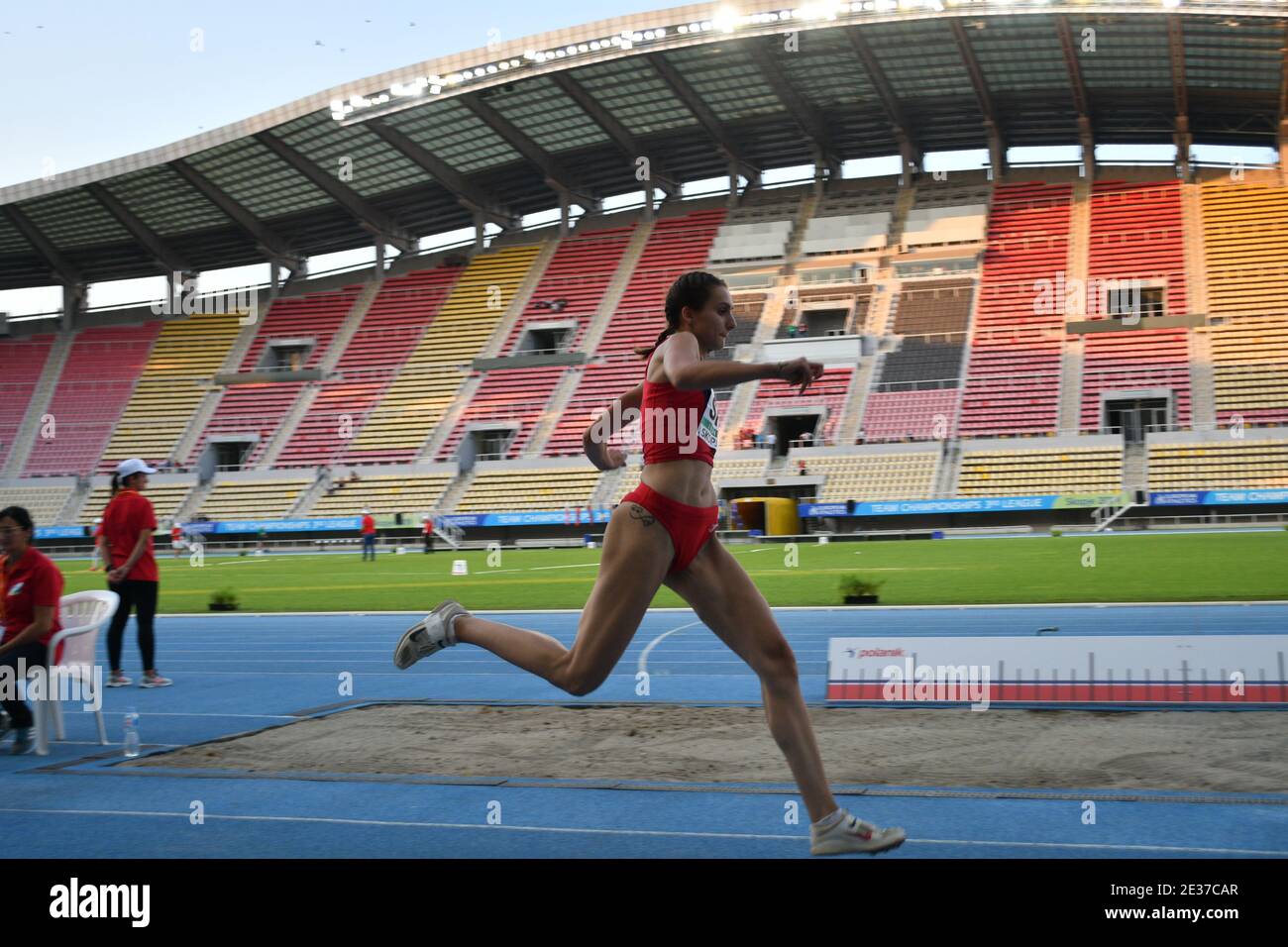 Skopje, Macedonia - August, 10-11, 2019 European Athletics Team ...