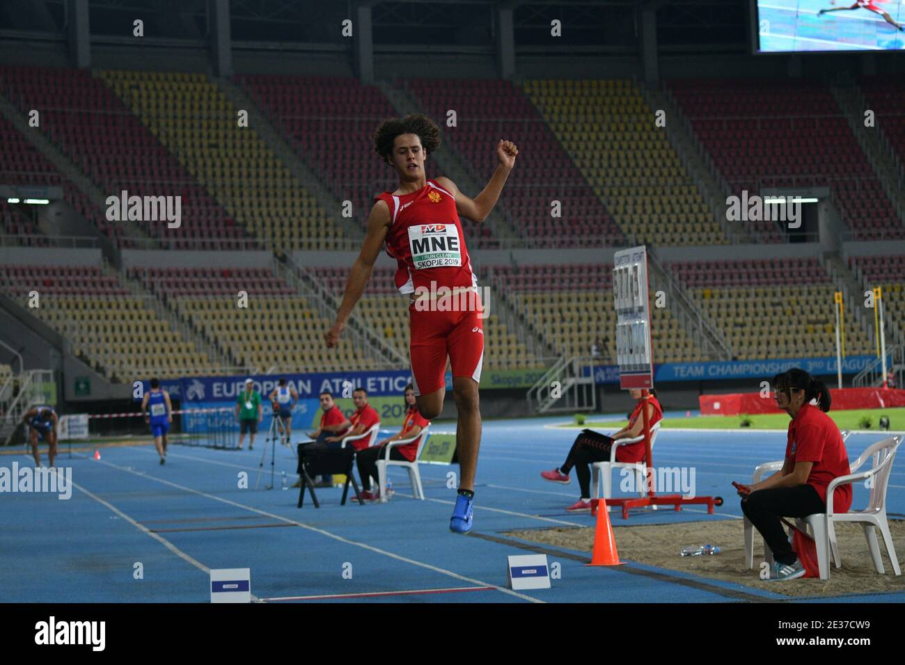 Skopje, Macedonia - August, 10-11, 2019 European Athletics Team ...