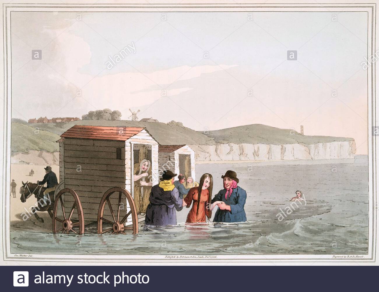 Sea bathing 19th century hi-res stock photography and images - Alamy