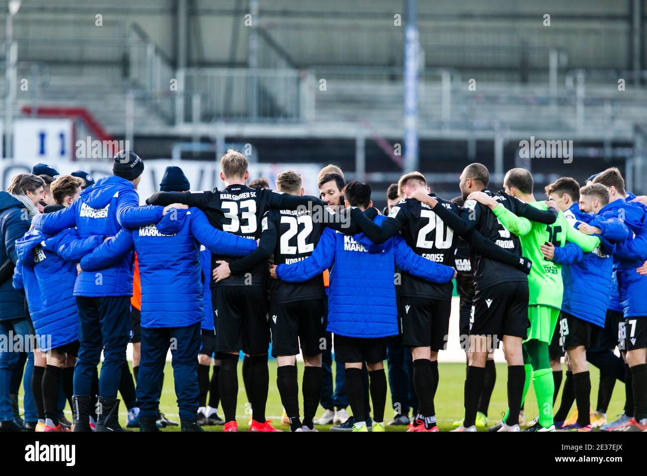 Kiel, Germany. 17th Jan, 2021. Football: 2nd Bundesliga, Holstein Kiel ...