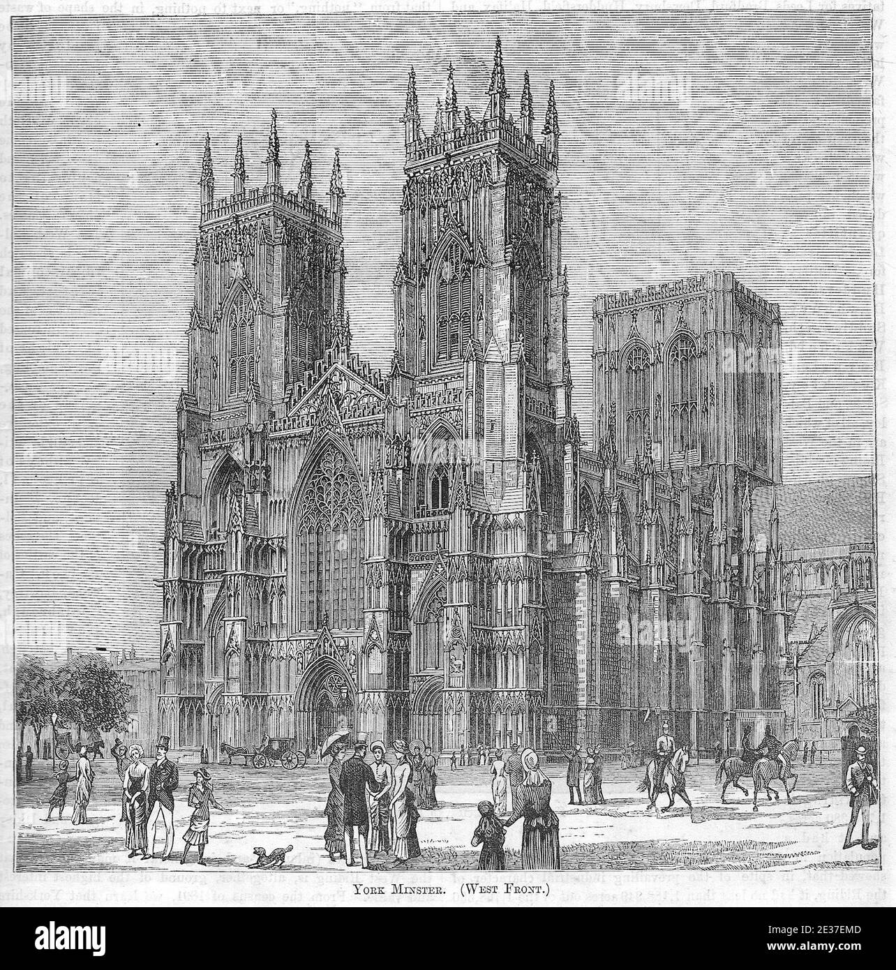 York minster 19th century hi-res stock photography and images - Alamy