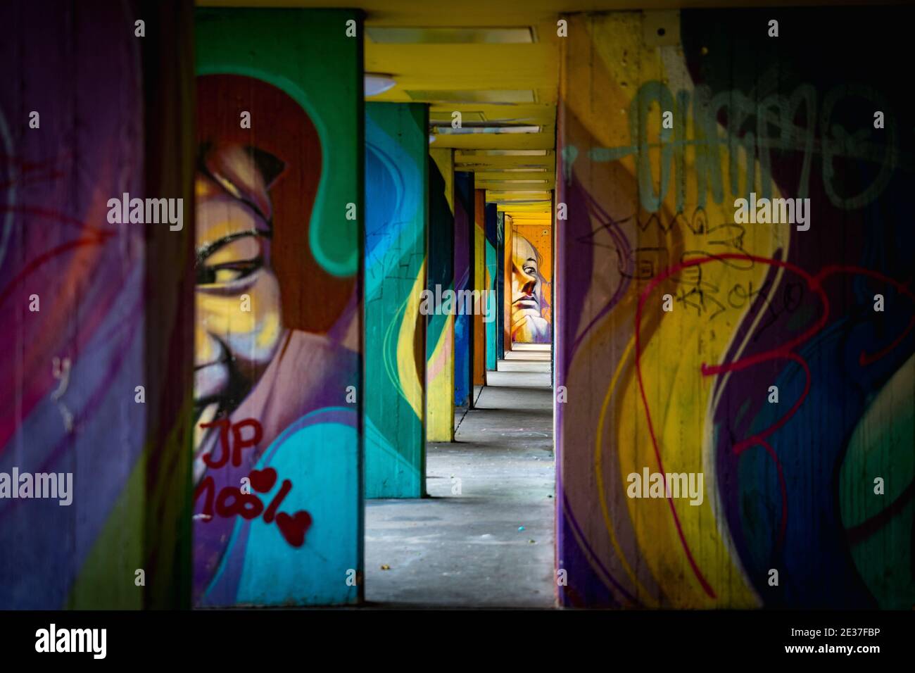 colorful graffiti on the wall Stock Photo - Alamy