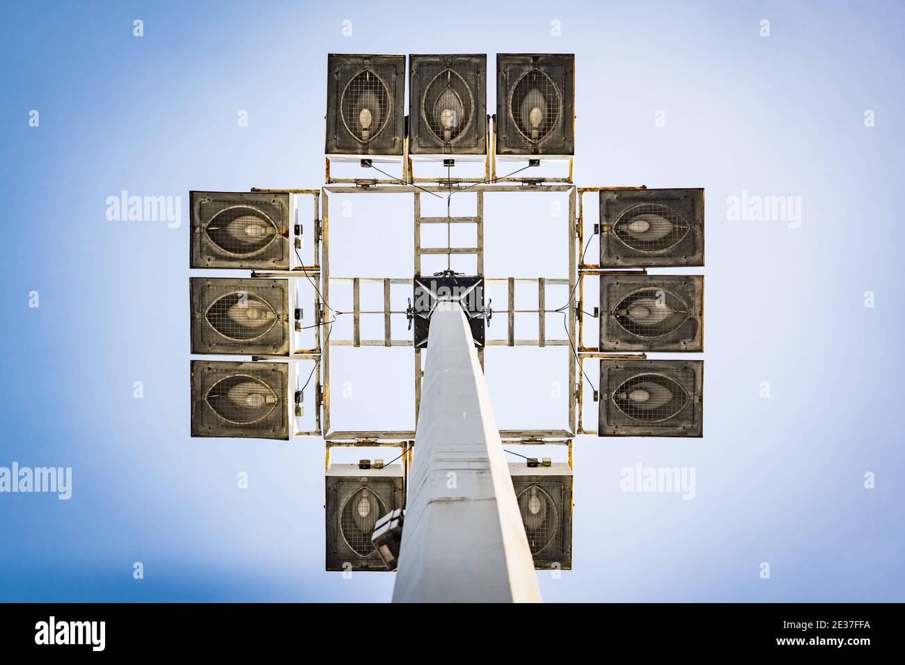 big street lamp from soviet russia Stock Photo - Alamy