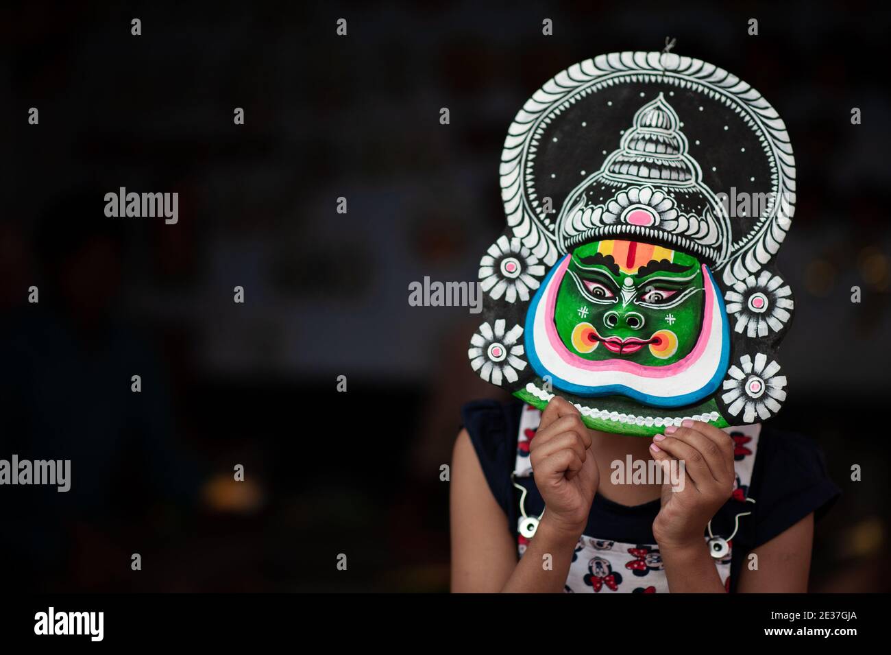 Girl wearing a masquerade mask hi-res stock photography and images - Alamy