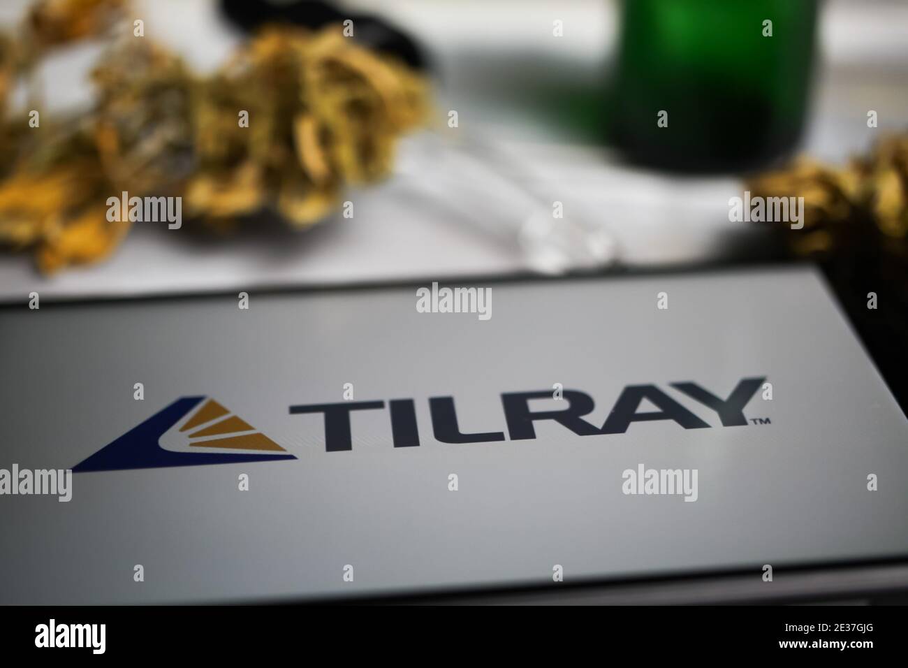 Tilray logo hi-res stock photography and images - Alamy