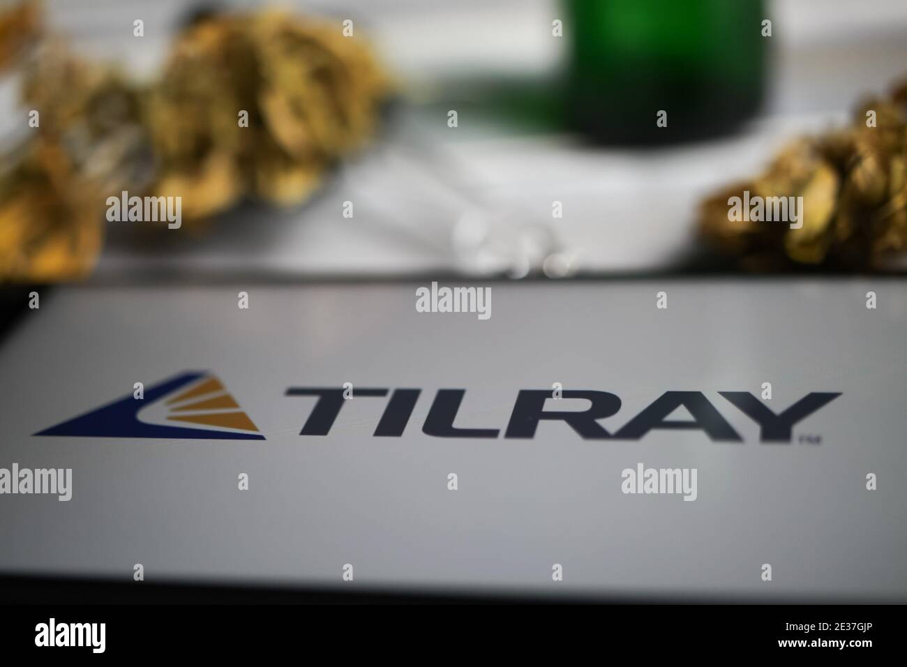 Tilray logo hi-res stock photography and images - Alamy