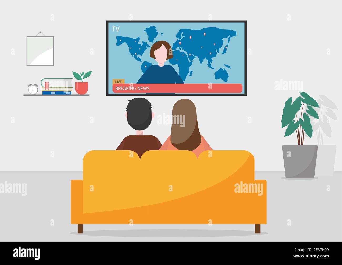 Usa news program Stock Vector Images - Alamy