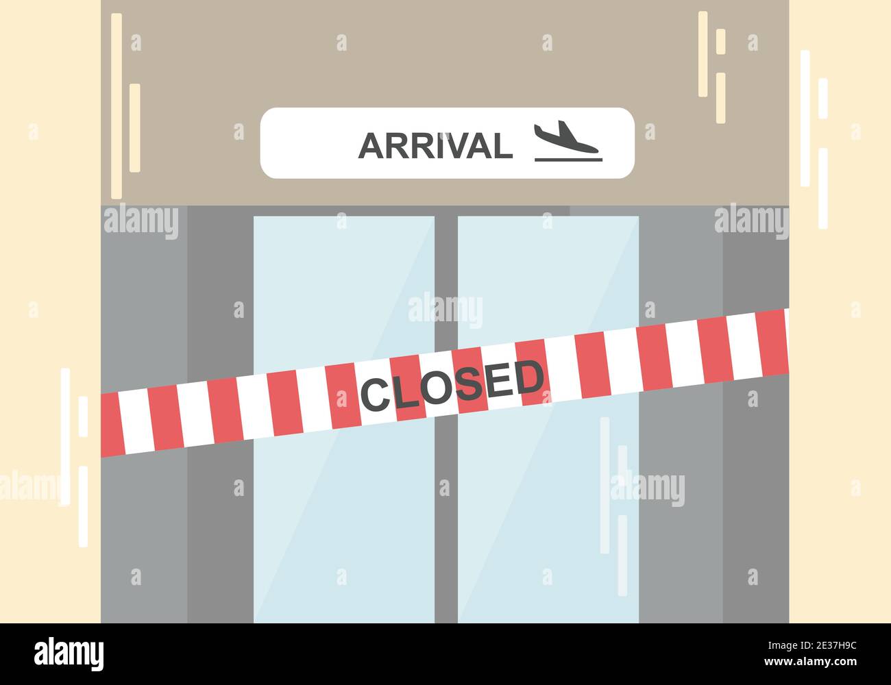 Closed terminal Stock Vector Images - Alamy