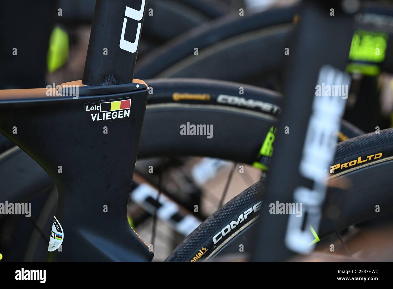 Illustration picture taken during the Intermarche-Wanty-Gobert cycling ...