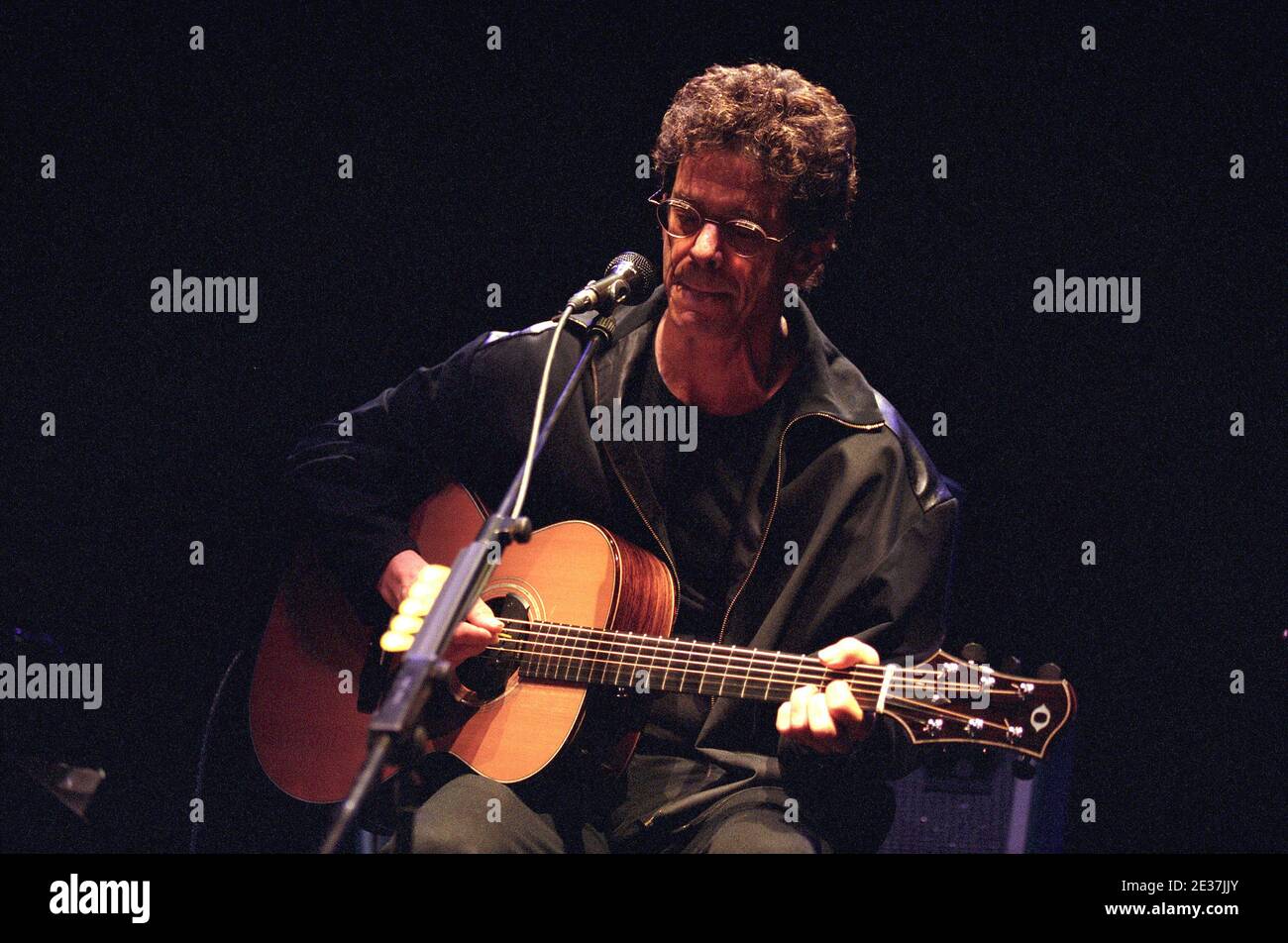 Lou Reed in concert at The Royal Festival Hall in London, UK. 3rd July ...