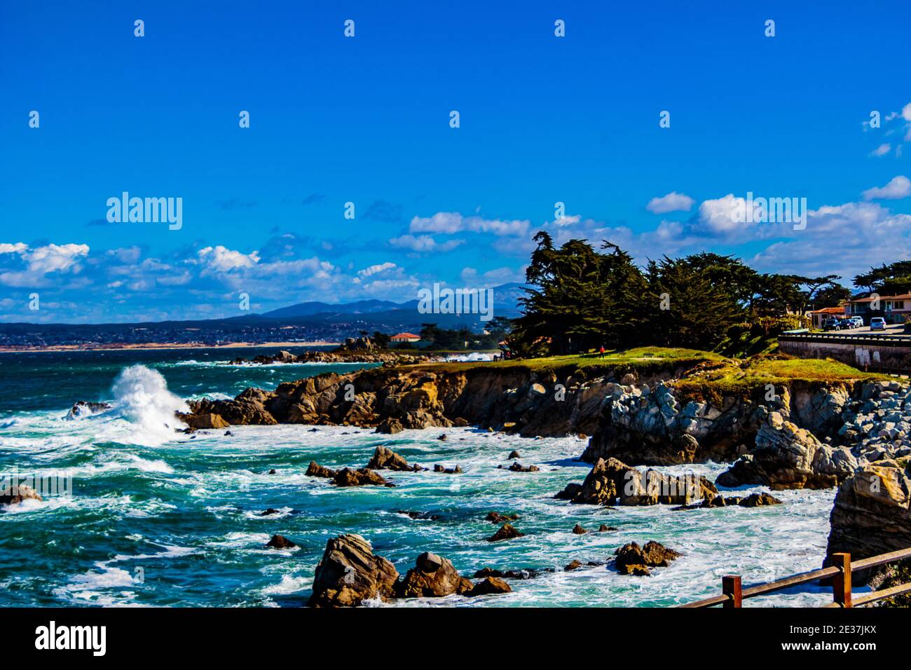 Pacific Grove, California - USA; February 20, 2018; Located between ...
