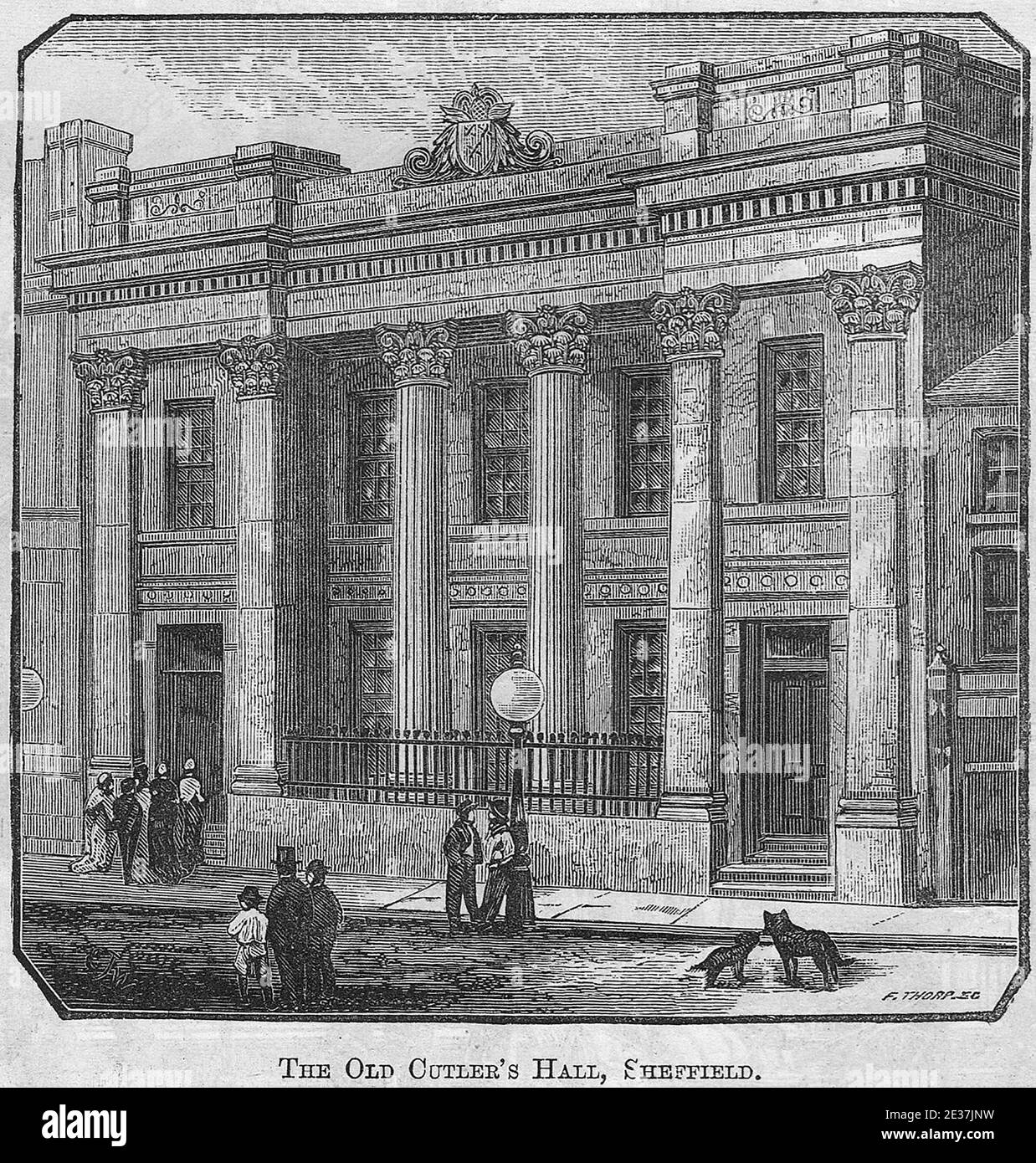 The old cutlers hall hi-res stock photography and images - Alamy