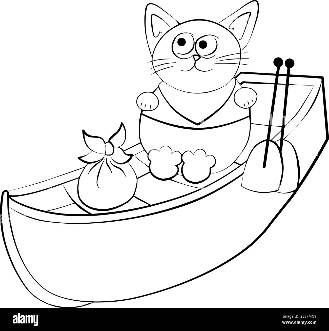 Rowing oar drawing hi-res stock photography and images - Alamy