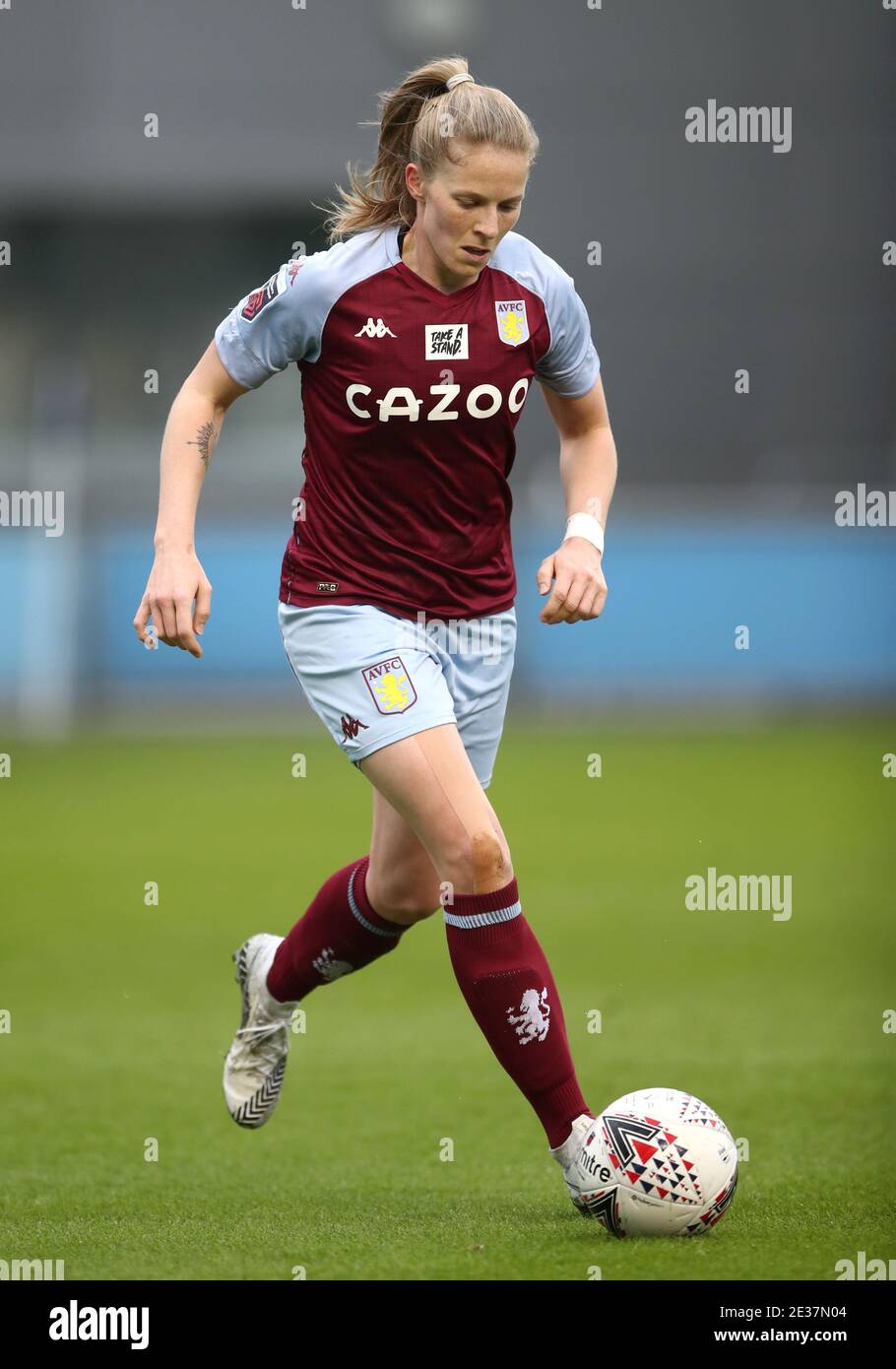 Aston Villa's Natalie Haigh during the FA Women's Super League match at ...