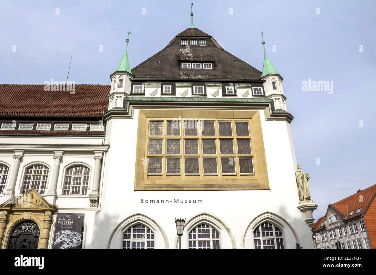Celle, Germany: Bomann Museum in the former town hall of Celle, Germany ...