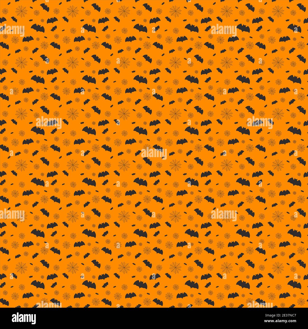 Vector illustration for halloween. Seamless abstract orange pattern or ...