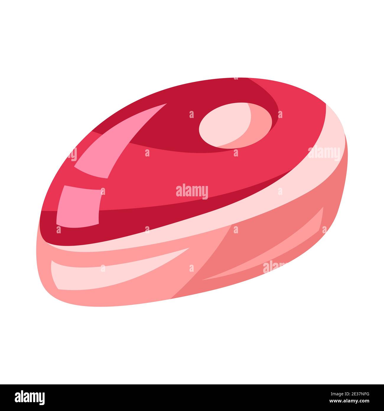 Delicious beef pork steak Stock Vector Images - Alamy