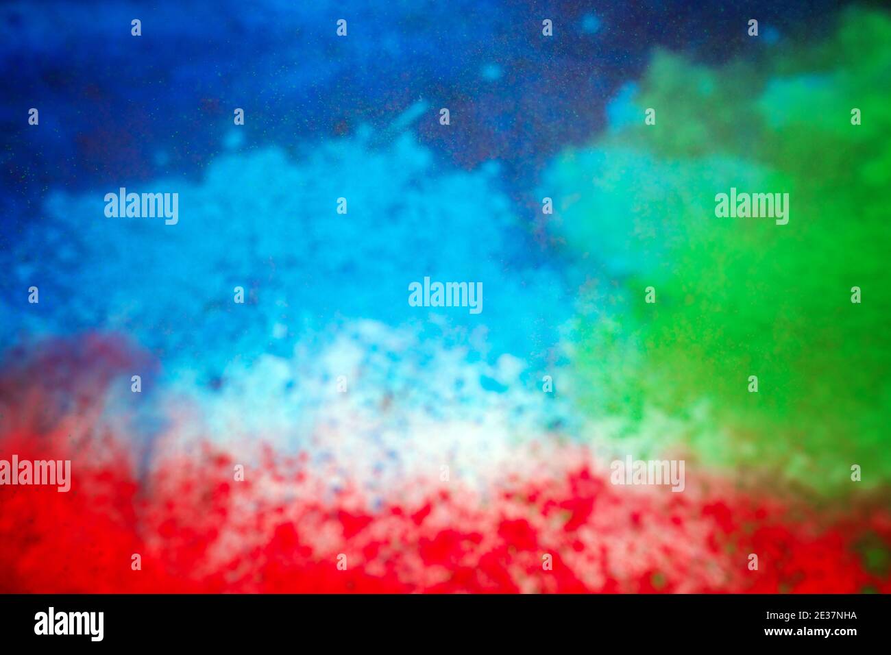 Abstract picture of the colorful powder splash Stock Photo - Alamy