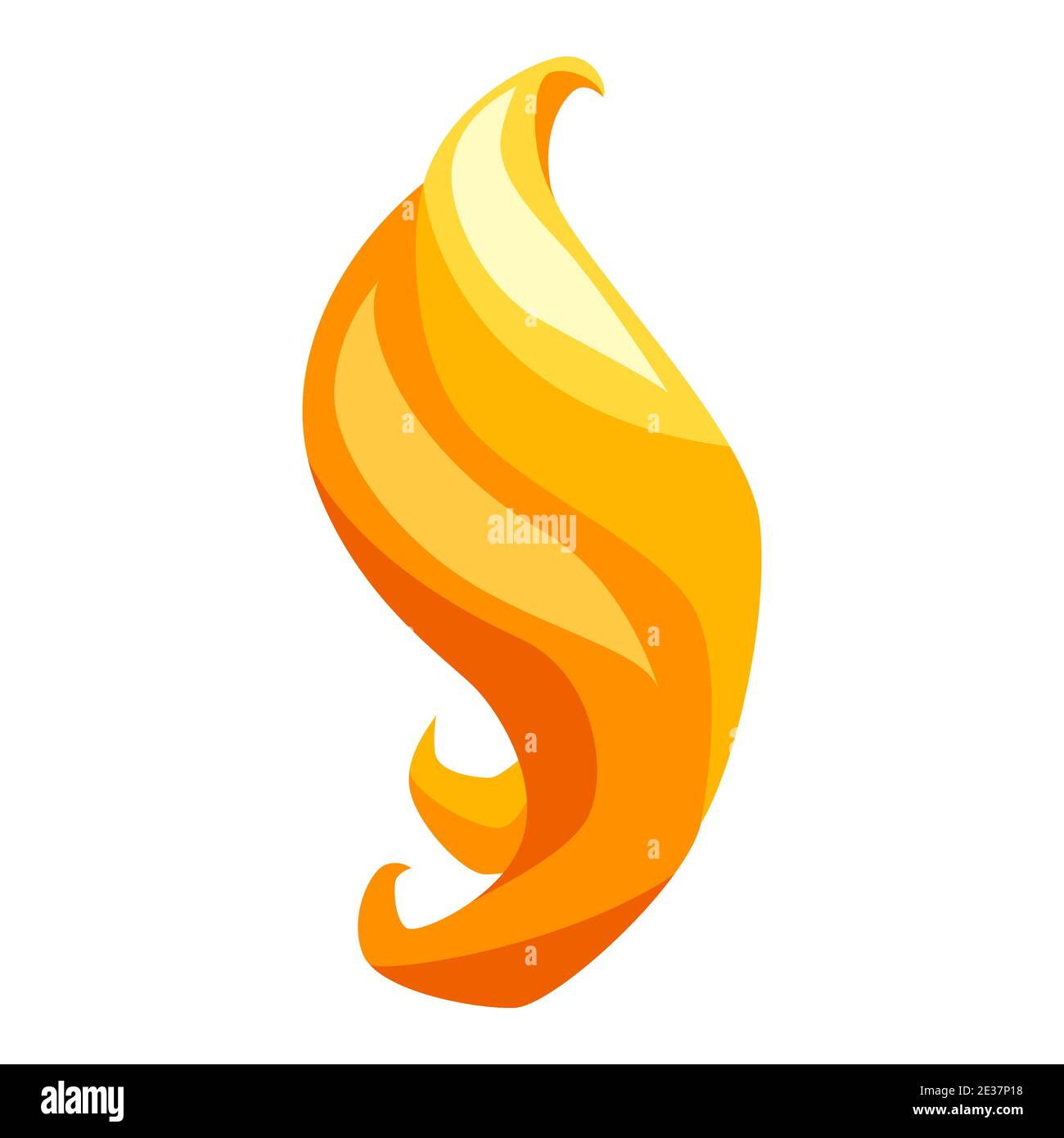 Illustration of hair curls Stock Vector Image & Art - Alamy